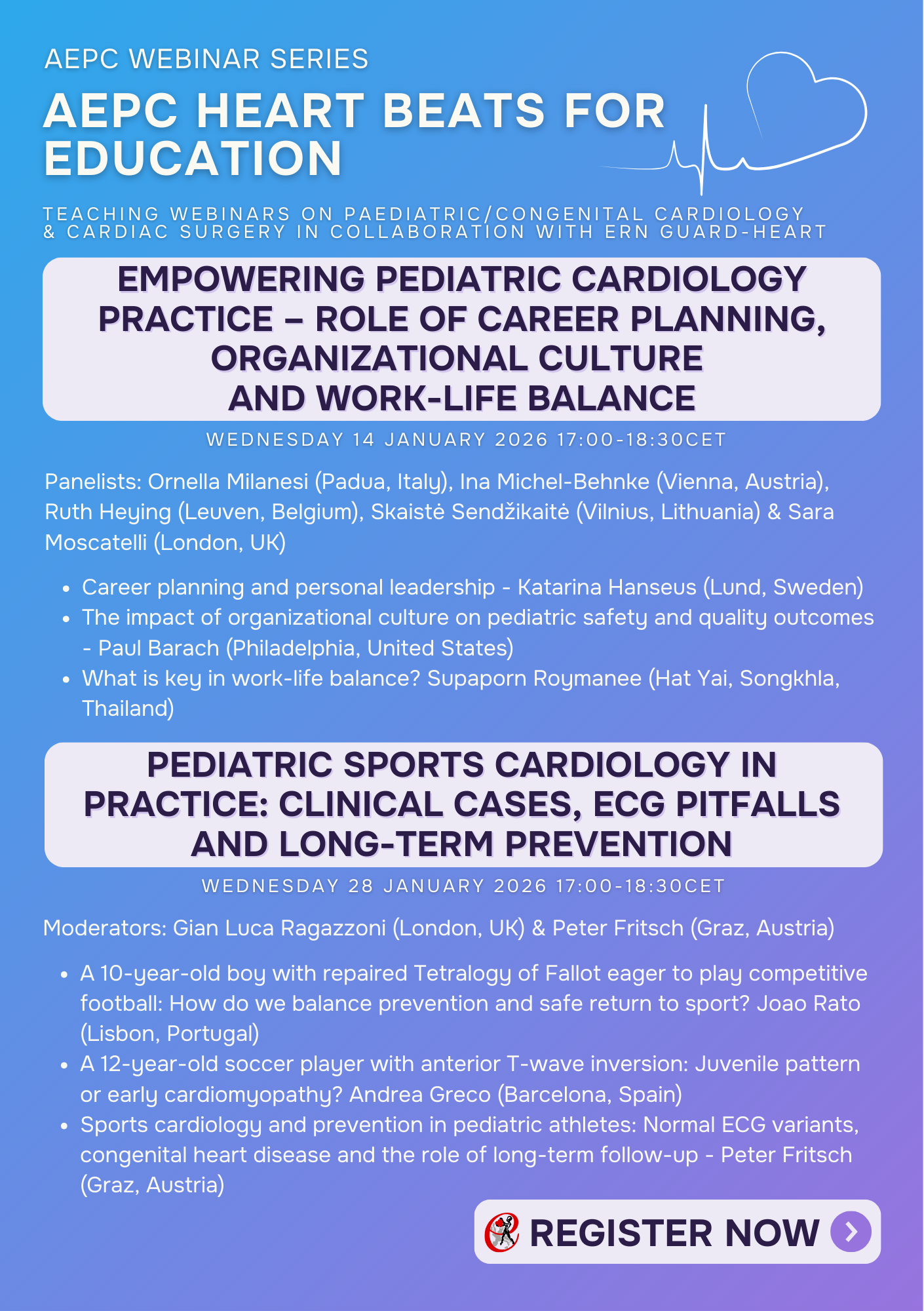 AEPC Heart beats for education - A new year, new topics! | AEPC